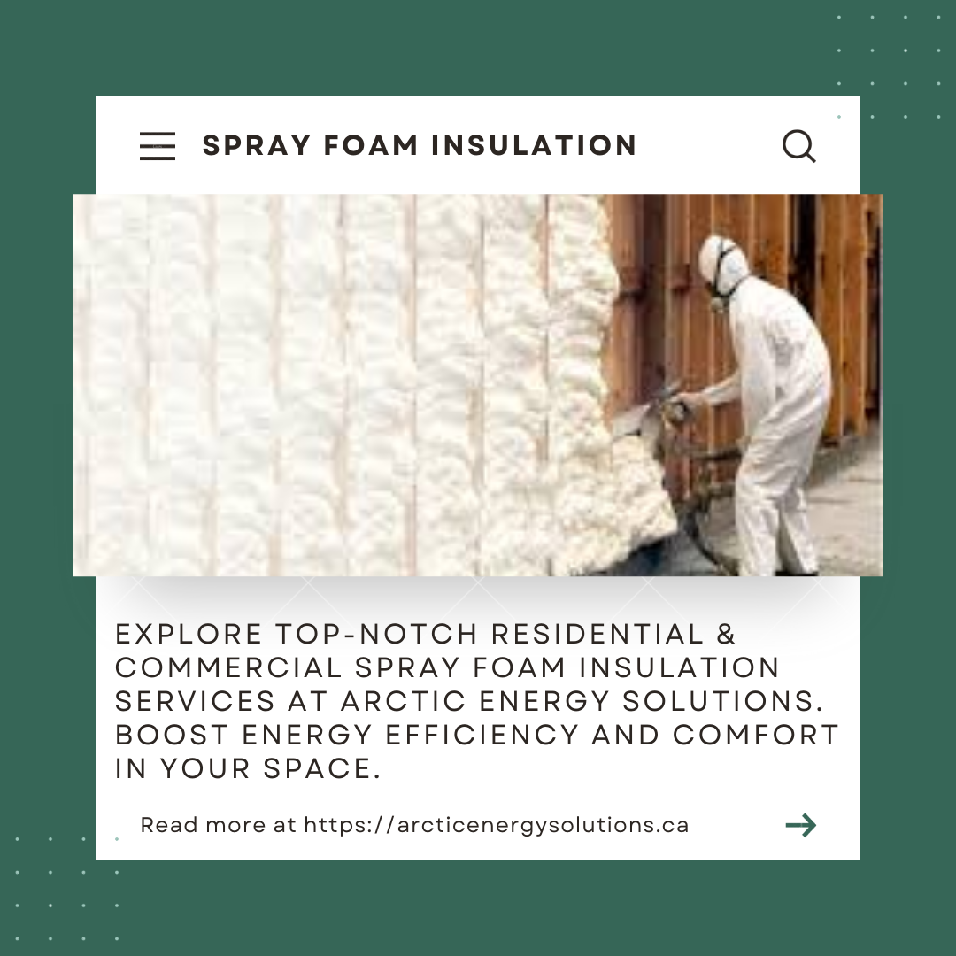 Spray Foam Insulation - Arctic Energy Solutions - Medium
