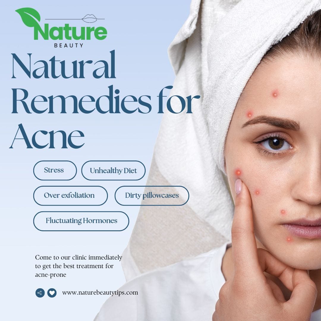 Natural Remedies for Acne: What Really Works? - naturebeautytips - Medium