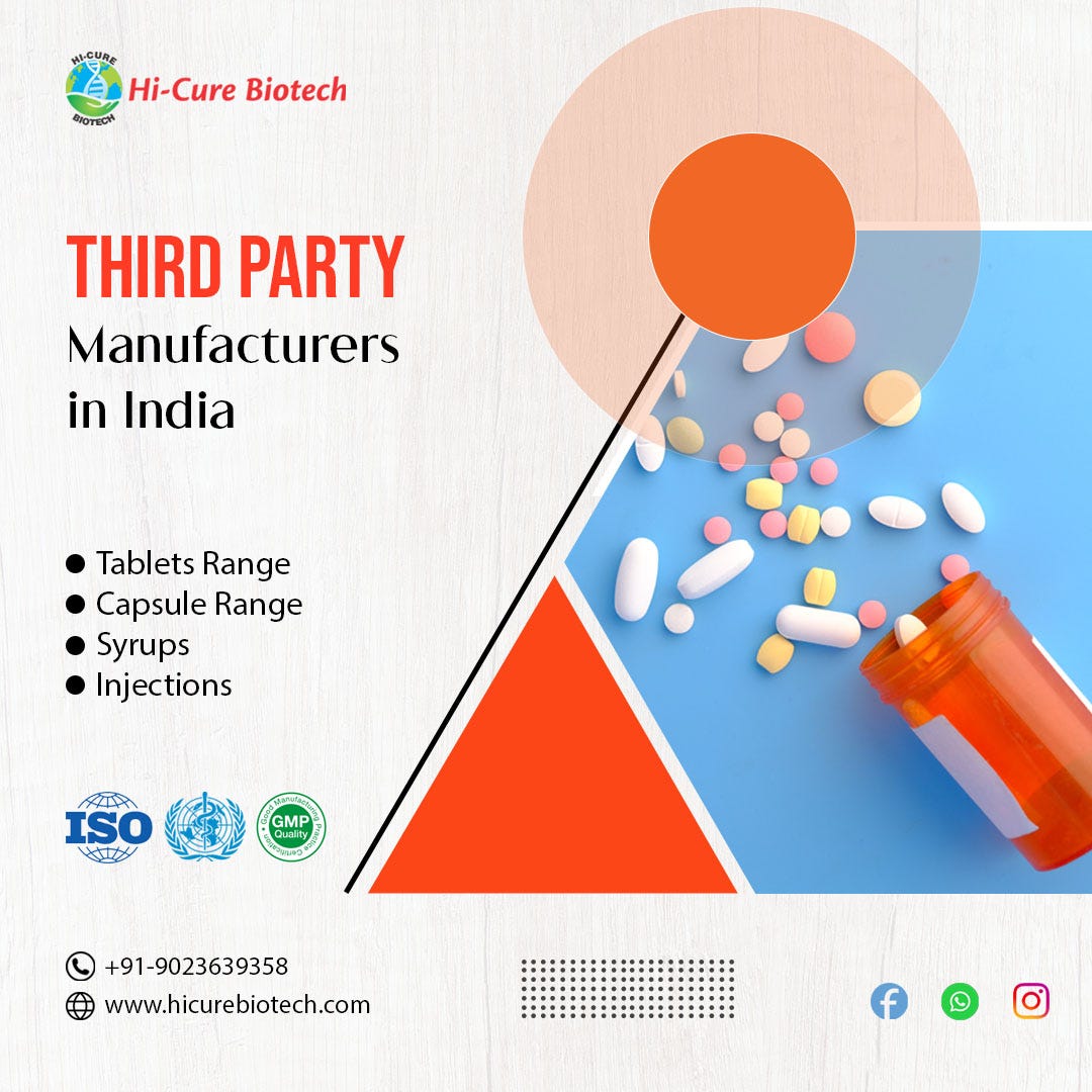 Third Party Manufacturers in India - Hicure Biotech - Medium