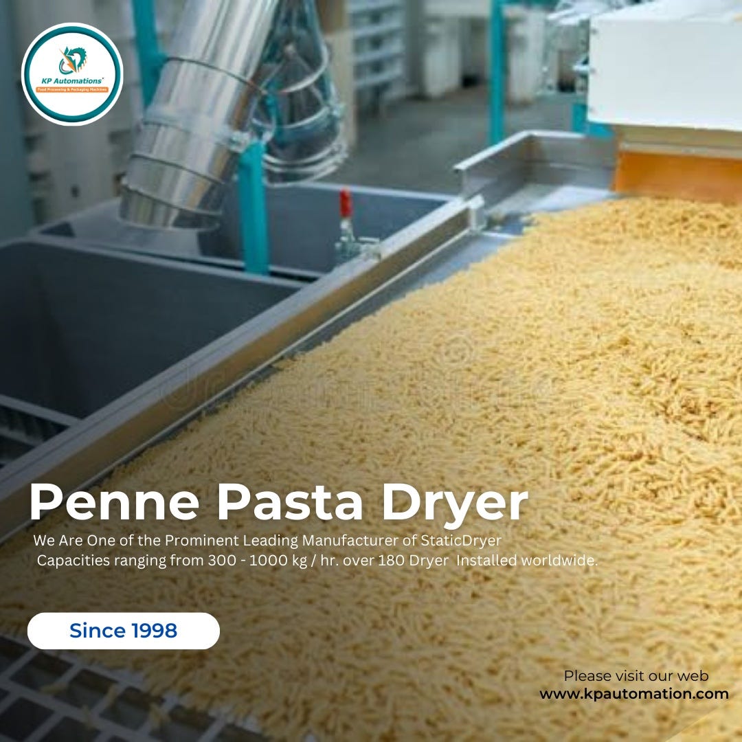 STATIC DRYER FOR DRYING OF SHORT-CUT, LONG-CUT PASTA, LASAGNE, STUFFED ...