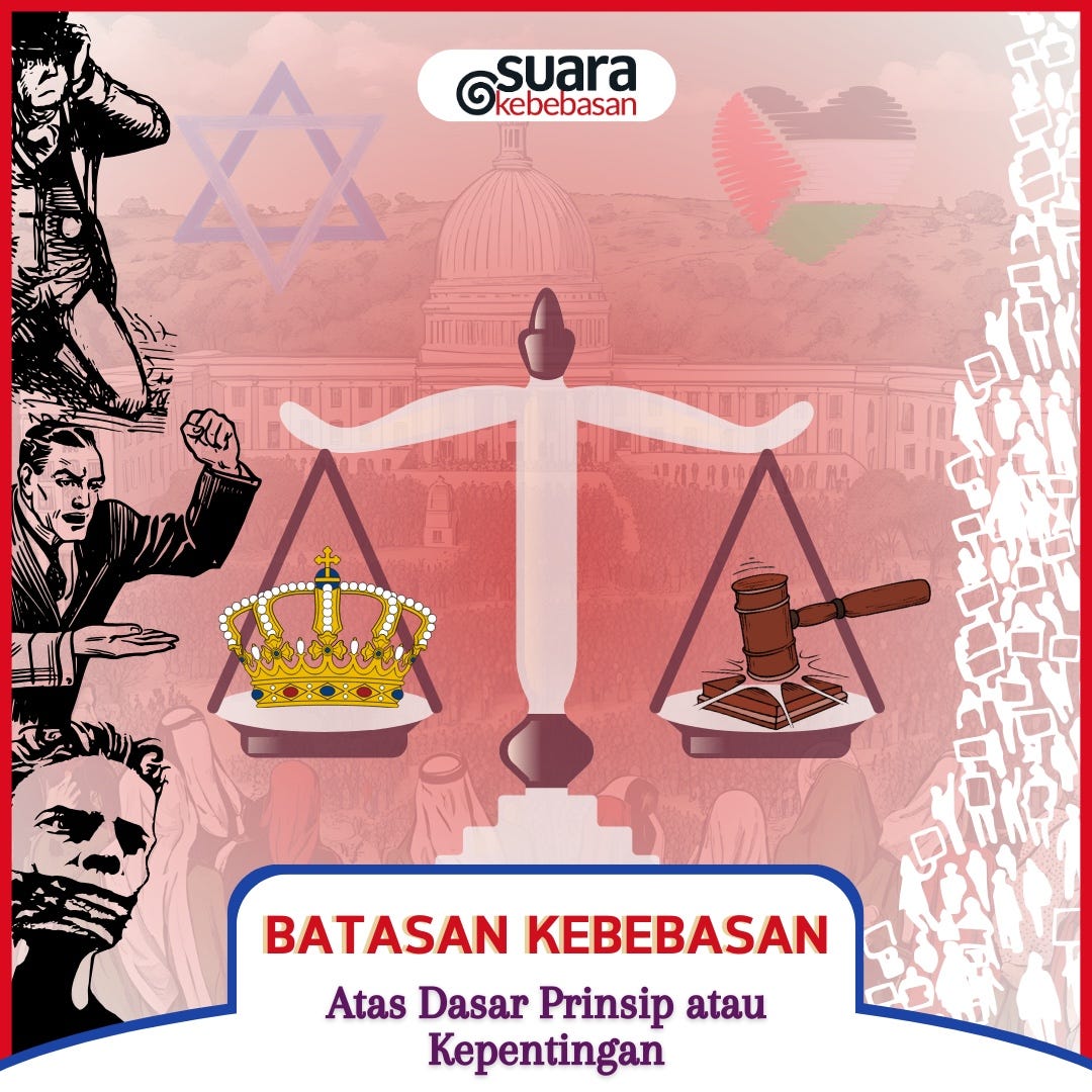 Batasan Kebebasan Atas Dasar Prinsip atau Kepentingan | by Suara ...