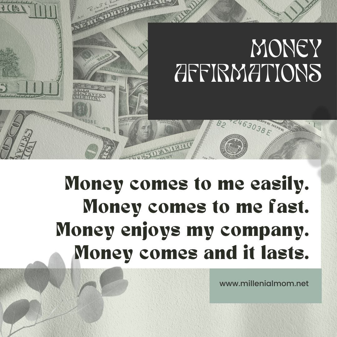 Money Affirmations. Some help with the Law of Attraction | by Nicole ...