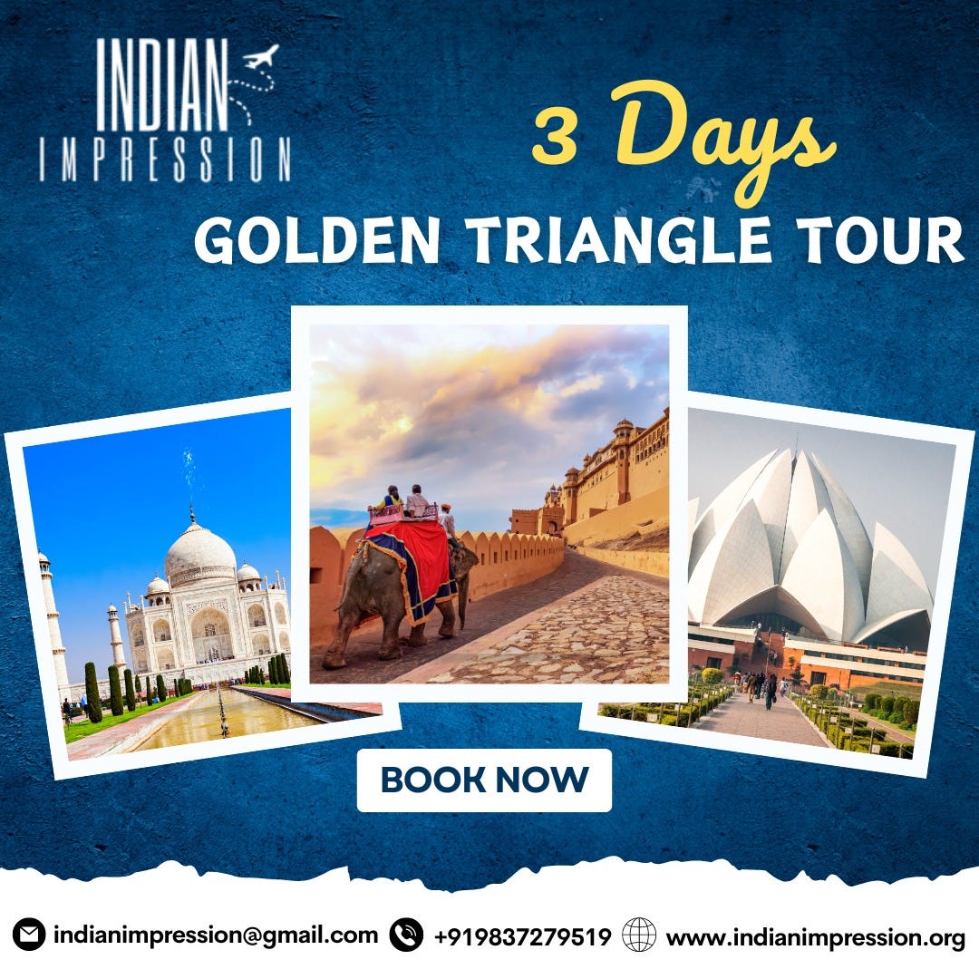 3 Days Golden Triangle Tours. Experience the magic of India with… | by ...