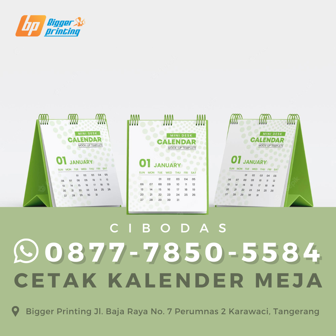 Cetak Kalender Meja CIBODAS TANGERANG FAST RESPON, Wa./Call. 0877–7850–5584 - Percetakan ...
