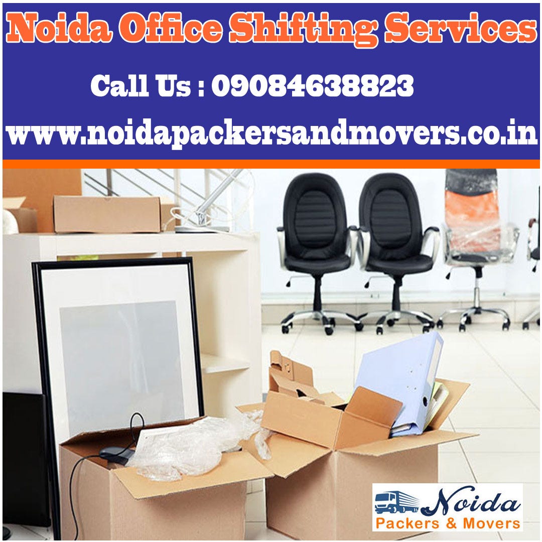 Noida Office Shifting Service - Noidapackersmover - Medium
