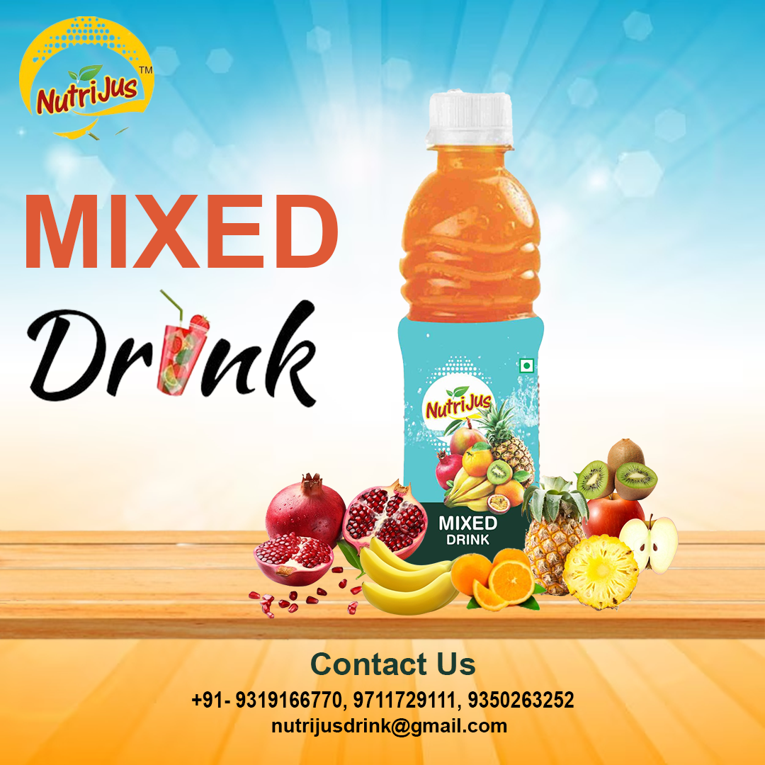 Crafted from the finest organic fruits, Our mixed juice drinks are a ...