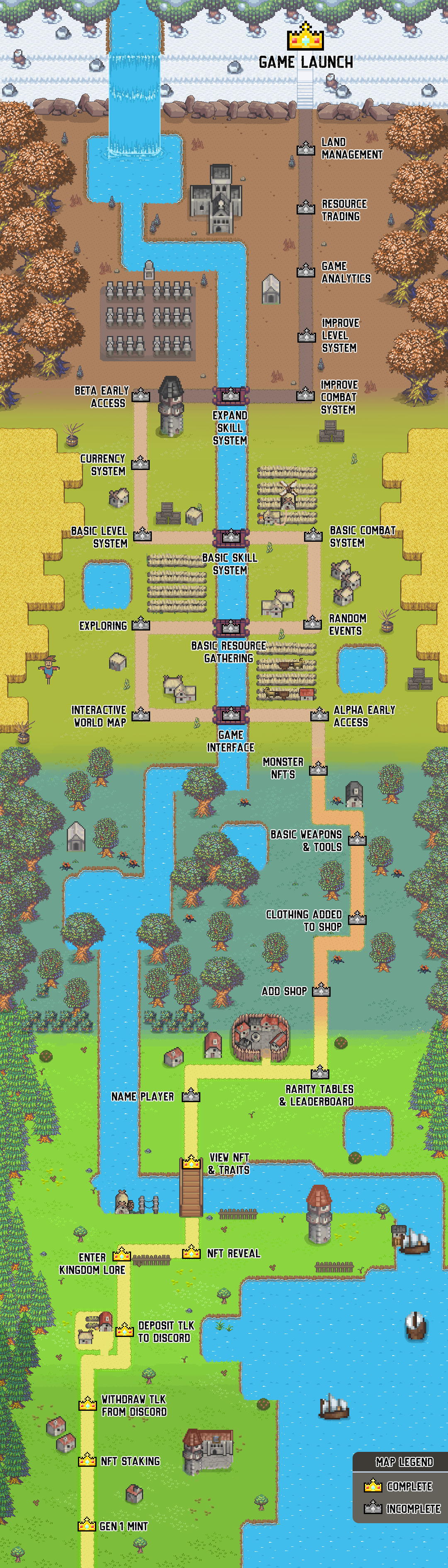 TLK Roadmap. Here is an updated look at The Lost… | by The Legendary ...