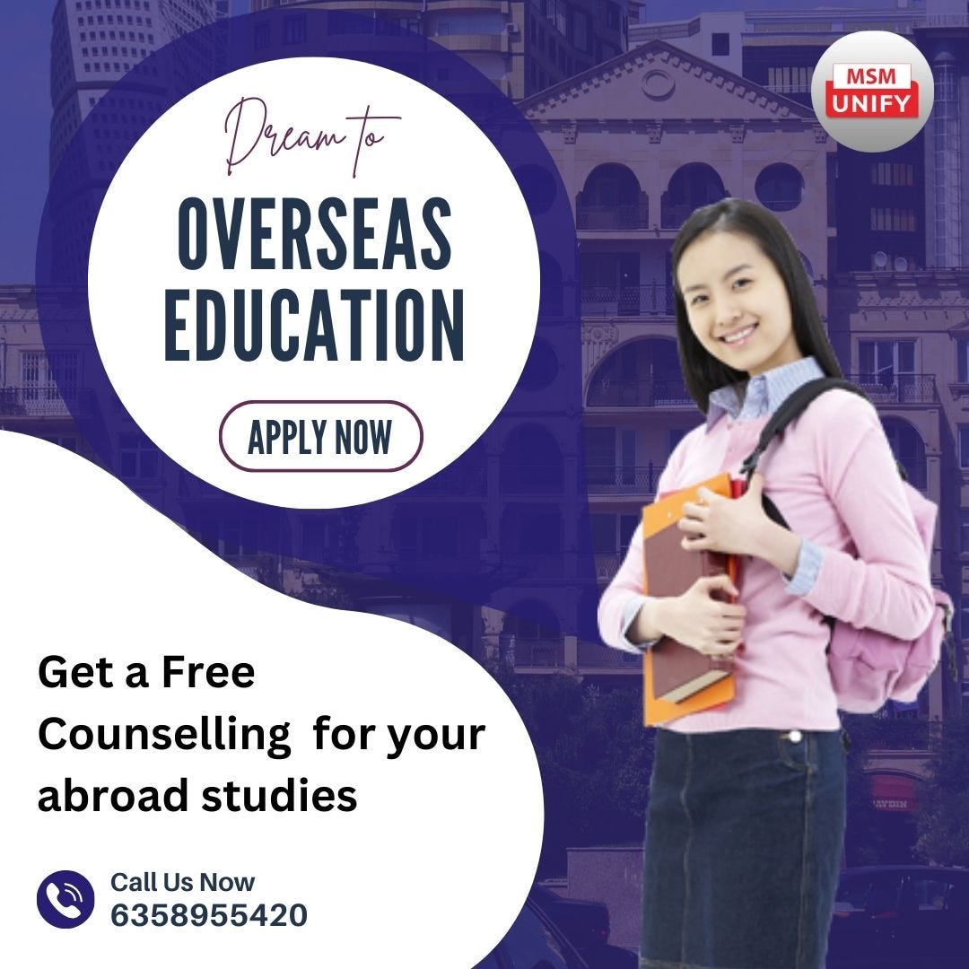Overseas education - MSM Unify - Medium