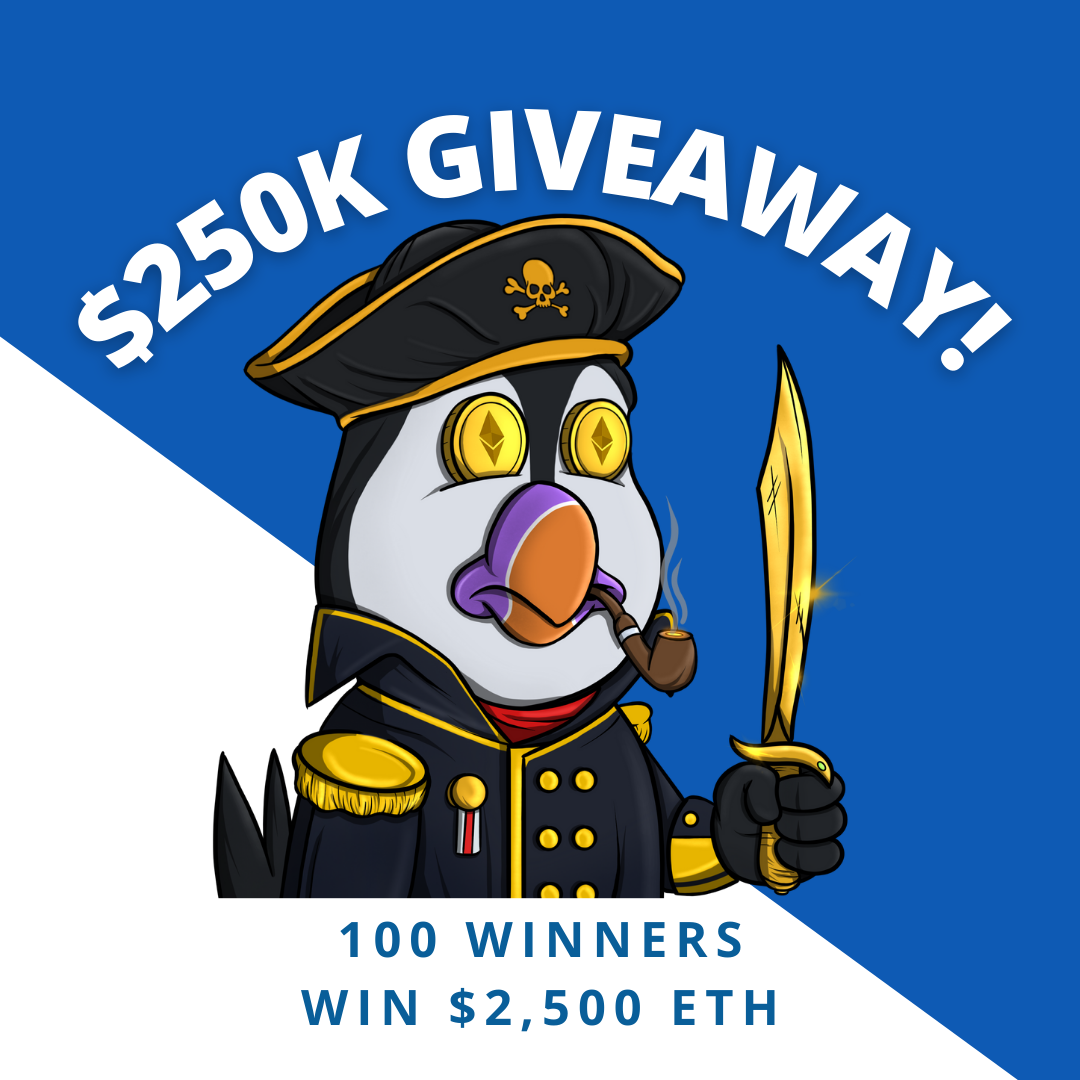 $250,000 ETH Giveaway. Puffin Pirates is excited to announce a… | by ...