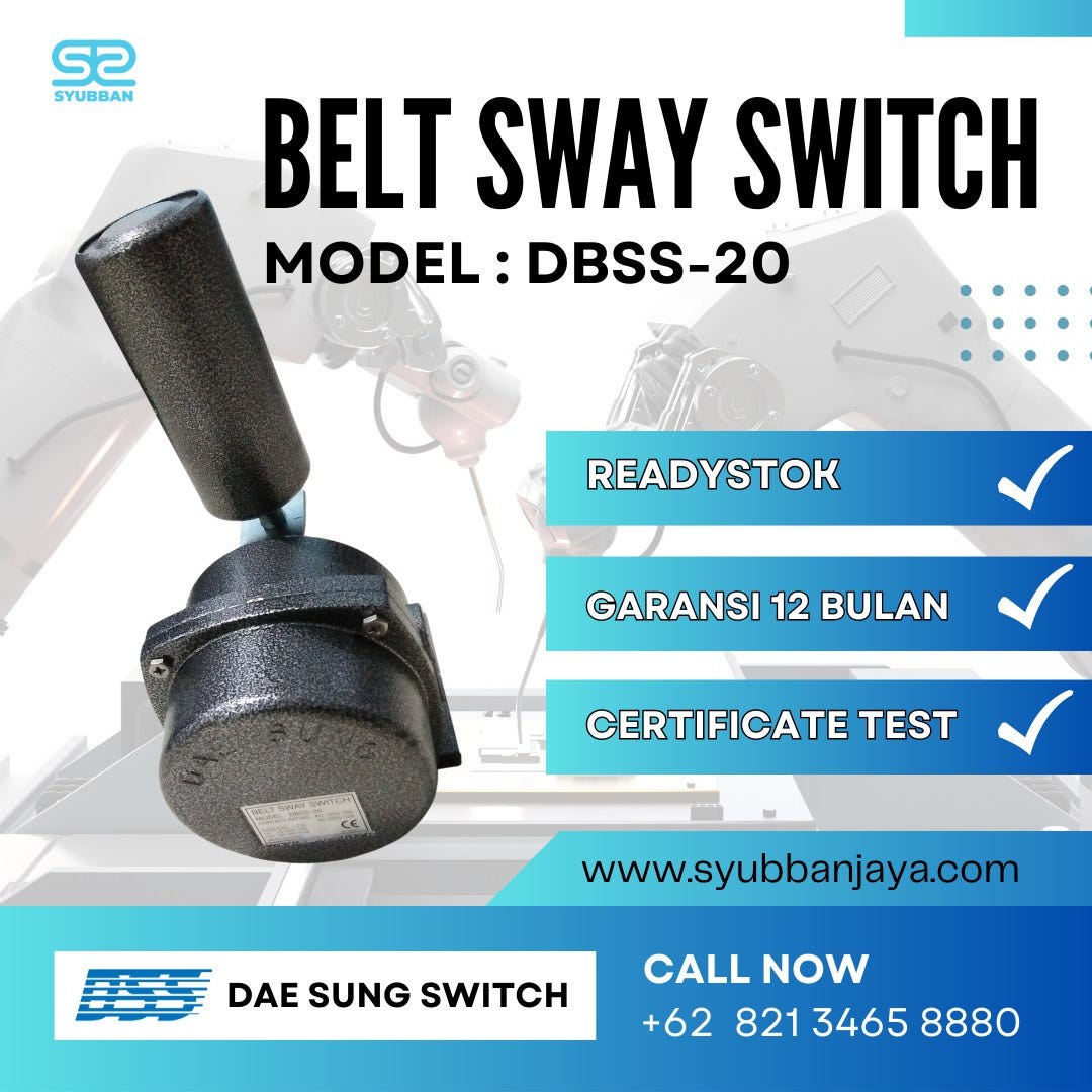 Sakelar Ayun Sabuk — Belt Sway Switch | by Syubban Jaya Serasi | Medium