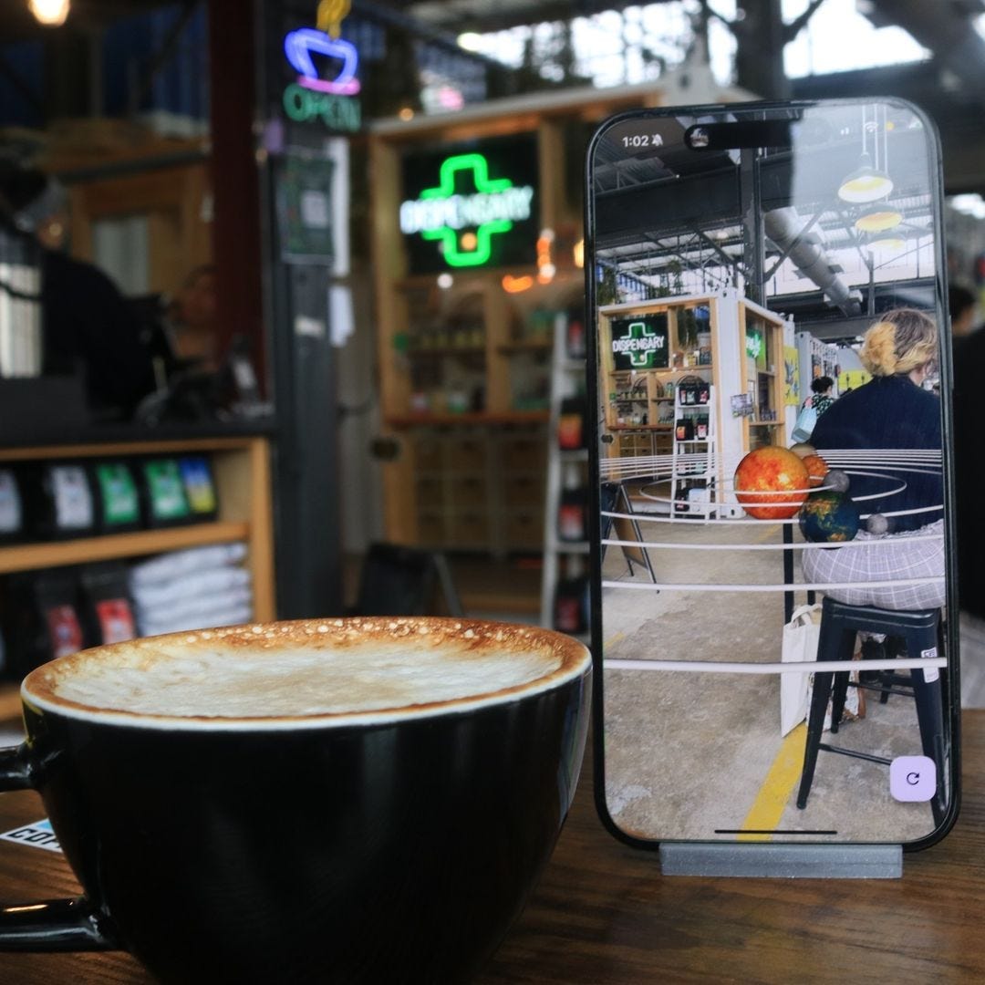 Coffee And Code โ Augmented Reality Solar System Using Arkit In Flutter โ๐ป By Trey Hope Medium