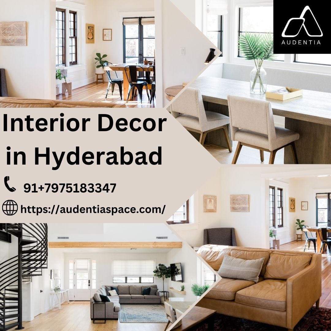 Improve Your Area with Hyderabad’s Best Interior Design - Audentia ...