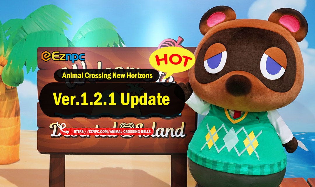 Animal Crossing New Horizons Ver.1.2.1 update distribution started ...