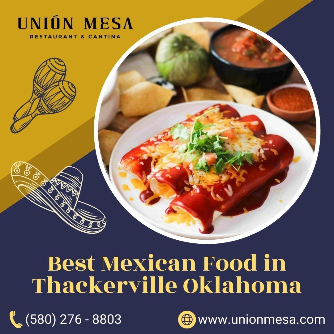 Best Mexican Food in Thackerville Oklahoma - Union Mesa - Medium