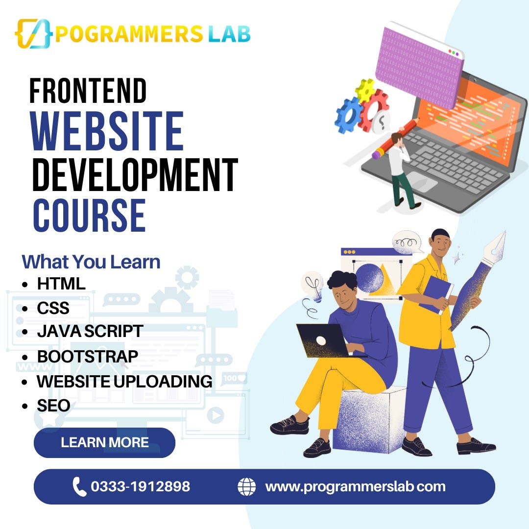 𝗙𝗿𝗼𝗻𝘁𝗲𝗻𝗱 𝘄𝗲𝗯 𝗱𝗲𝘃𝗲𝗹𝗼𝗽𝗺𝗻𝘁 𝘀𝗲𝗲𝗸𝗵𝗻𝘆 𝗸𝗮 𝗸𝗶𝘆 𝗮𝗳𝗮𝗶𝘆𝗱𝗮 𝗵𝘆 | by Programmers Lab Tranning Instituite | Oct ...