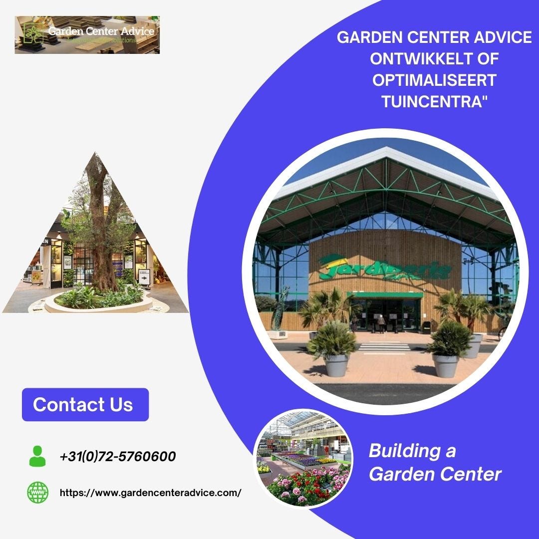 Building a Garden Center with Different Suppliers - Gardencenteradvice ...