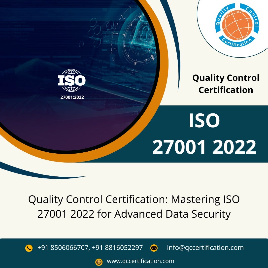ISO 27001 2022 | QC Certification - Sandeep - Medium