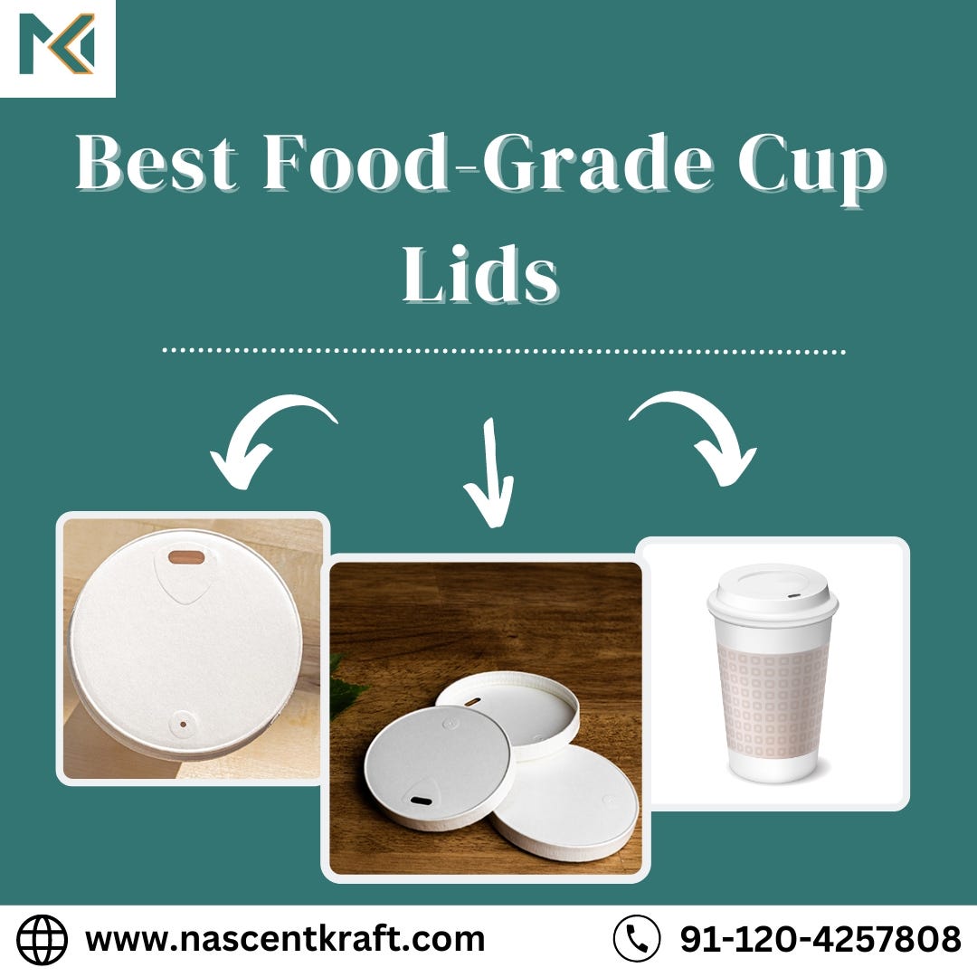 Best Food-Grade Cup Lids - Nascent Kraft - Medium