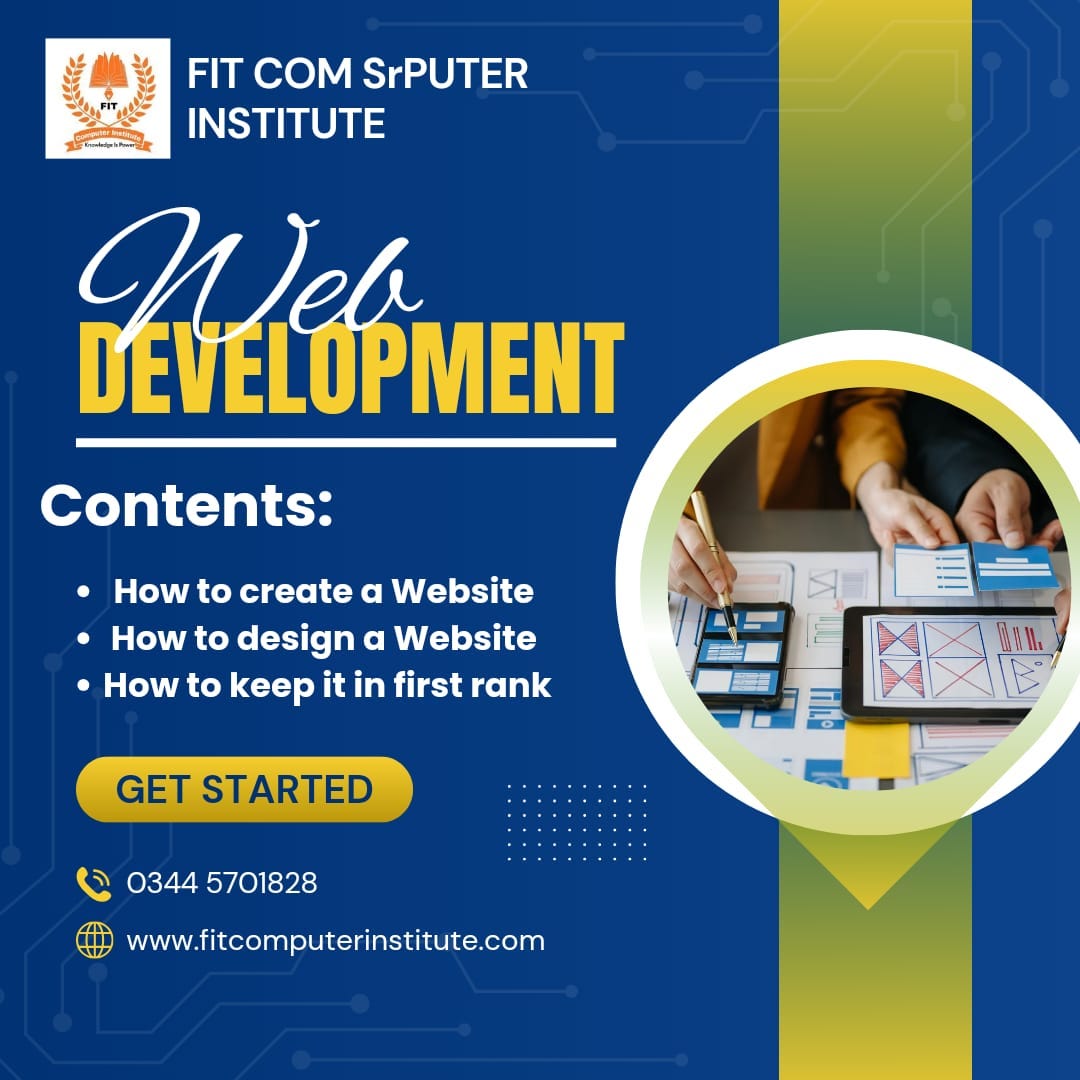 Web development courses in Rawalpindi | by Fahad Ali | May, 2024 | Medium