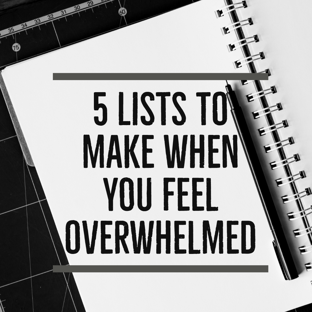 5 lists to make when you feel overwhelmed | by Vaishnavi Gaikar | Medium