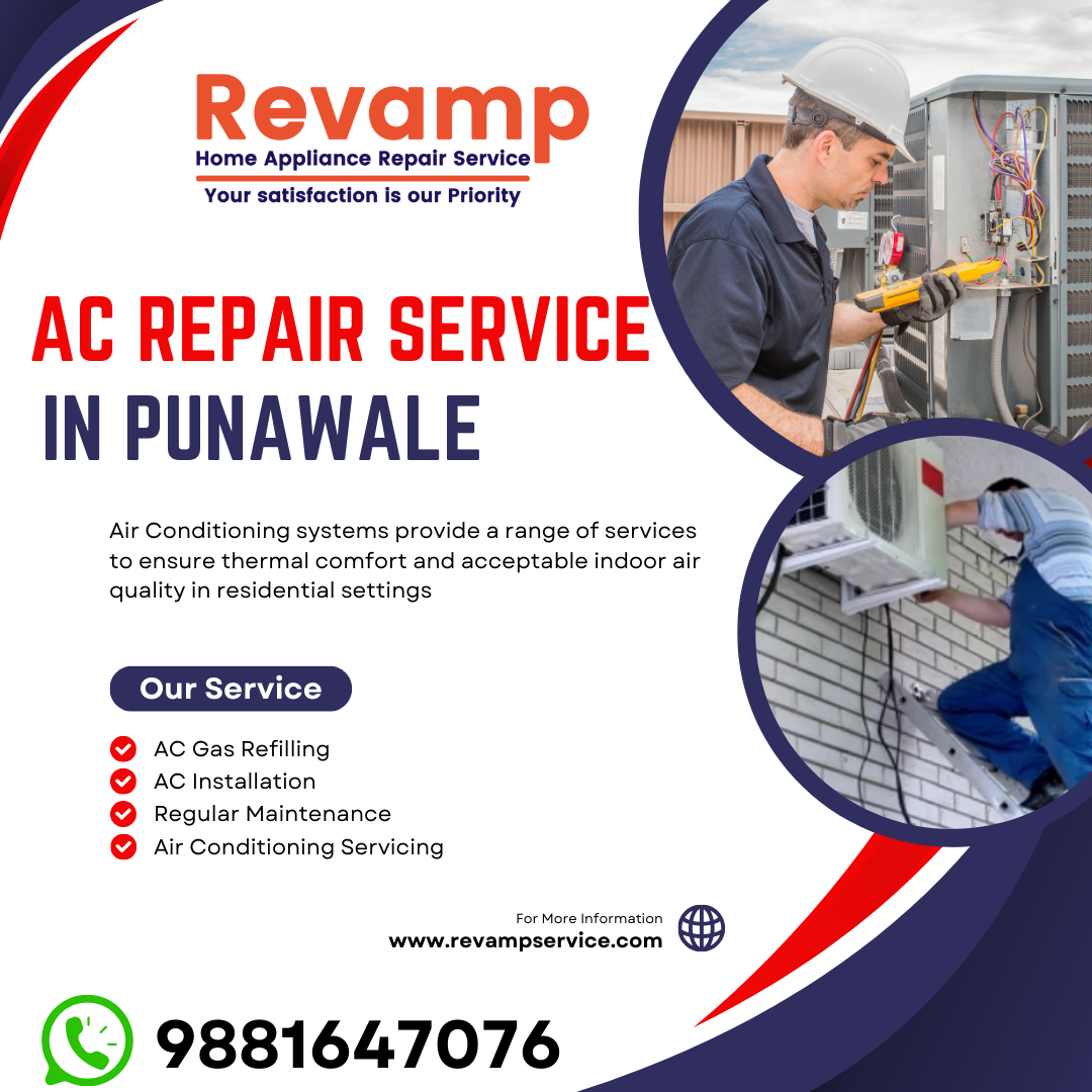 AC Installation, Repair, Servicing in Punawale | by Revamp Services ...