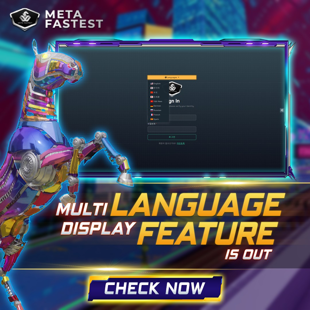 【PRESENTING】MULTI-LANGUAGE DISPLAY FEATURE - Metafastest - Medium
