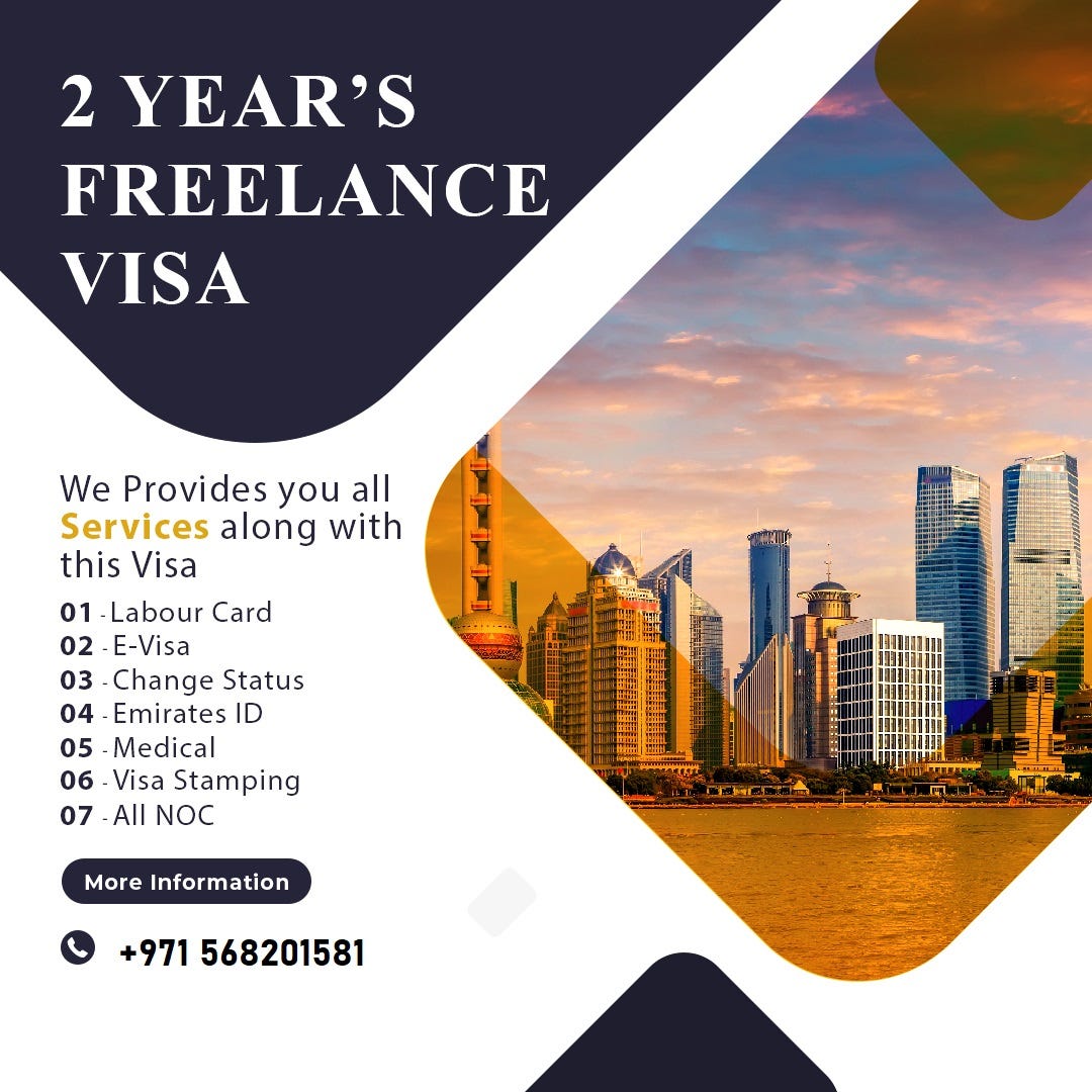 2 YEARS BUSINESS PARTNER VISA UAE +971543742870 | by shopping easy ...