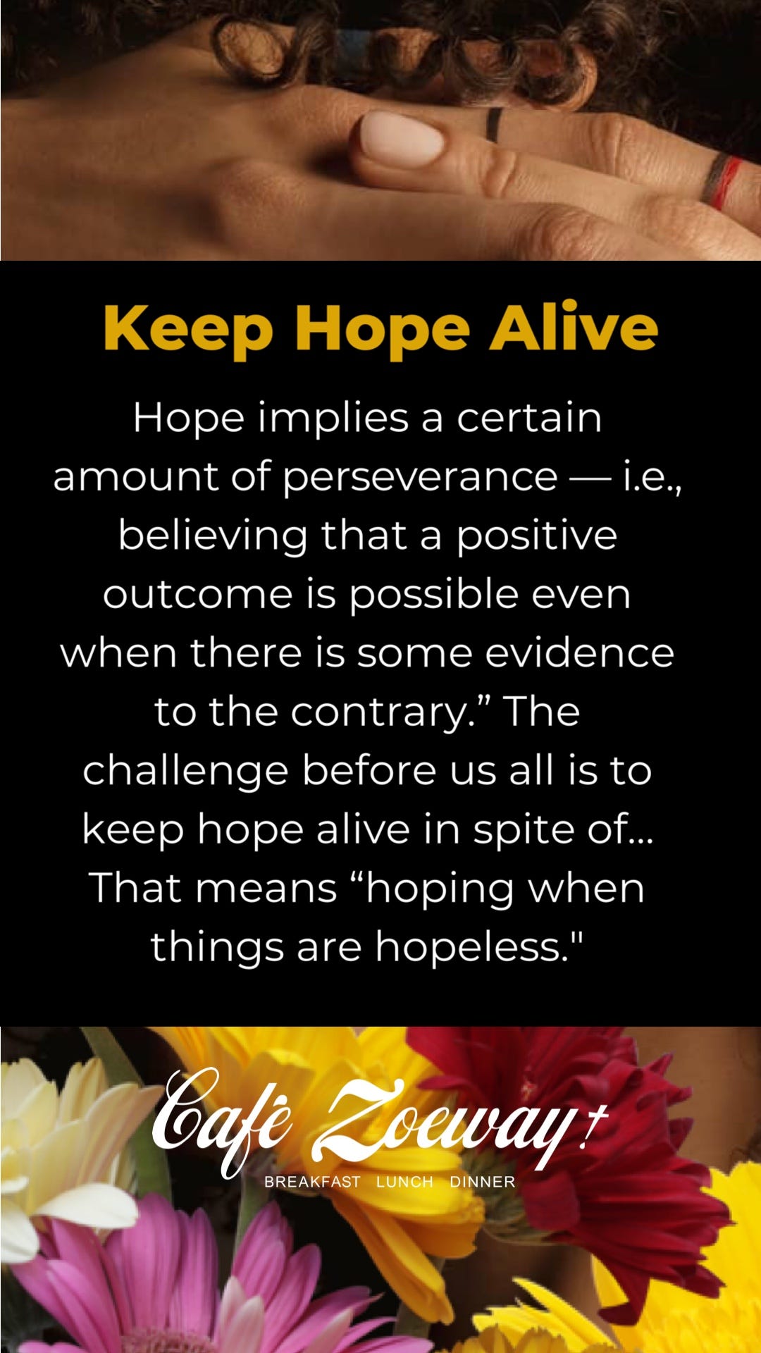 KEEP HOPE ALIVE!. Rey here, | by Joshua Rey | Medium