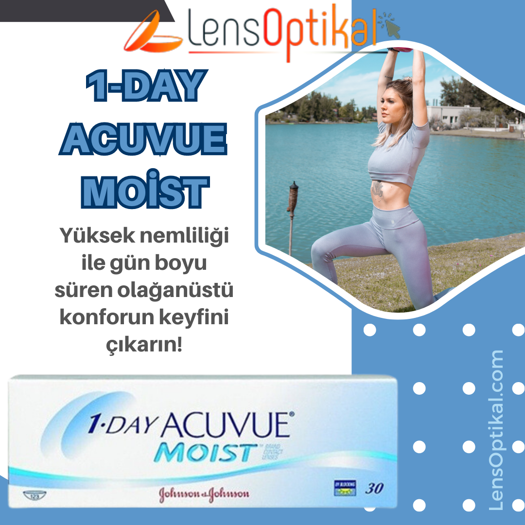 1-Day Acuvue Moist - Lens Optikal - Medium