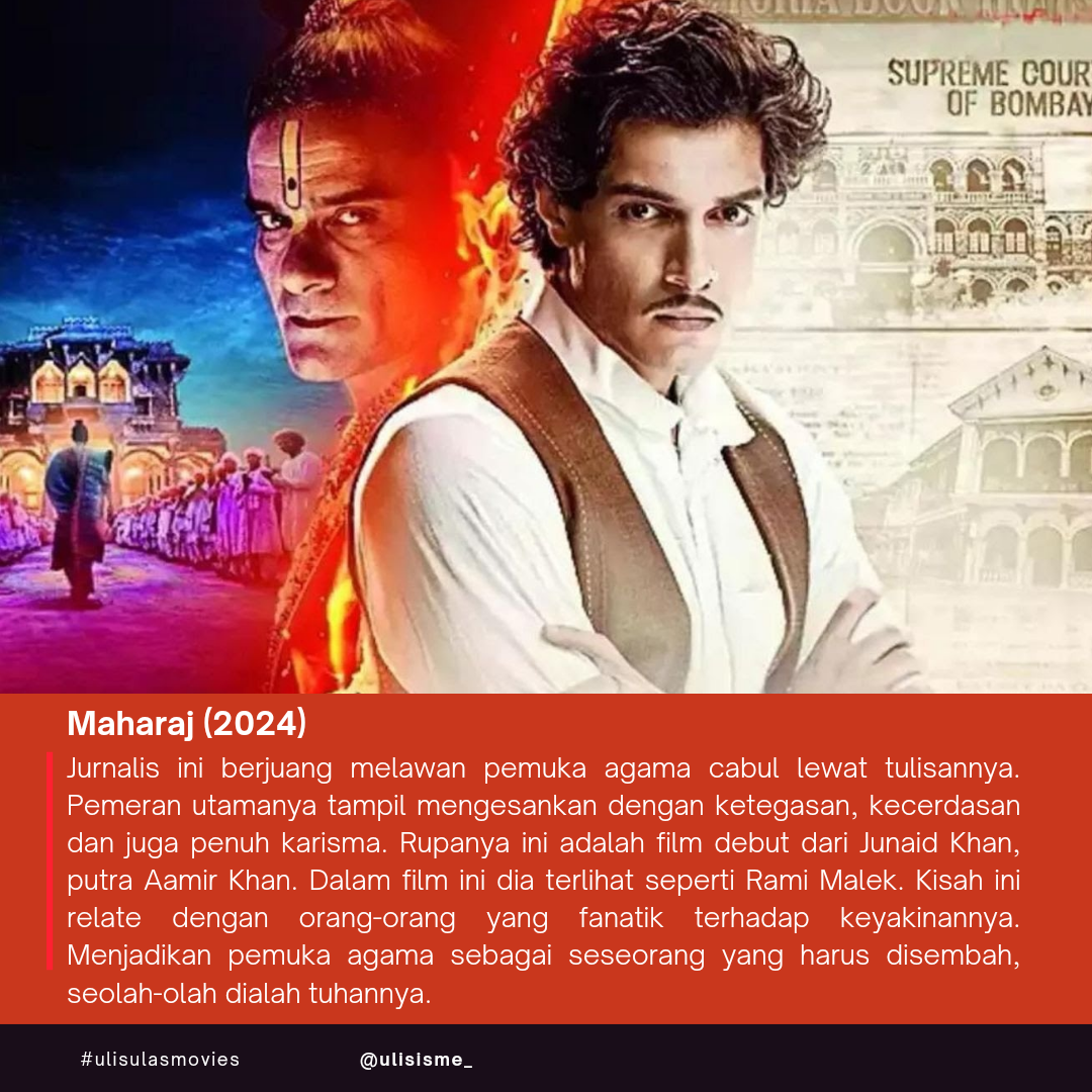 Review Film Maharaj (2024) Jurnalis ini berjuang melawan pemuka agama cabul lewat tulisannya ...