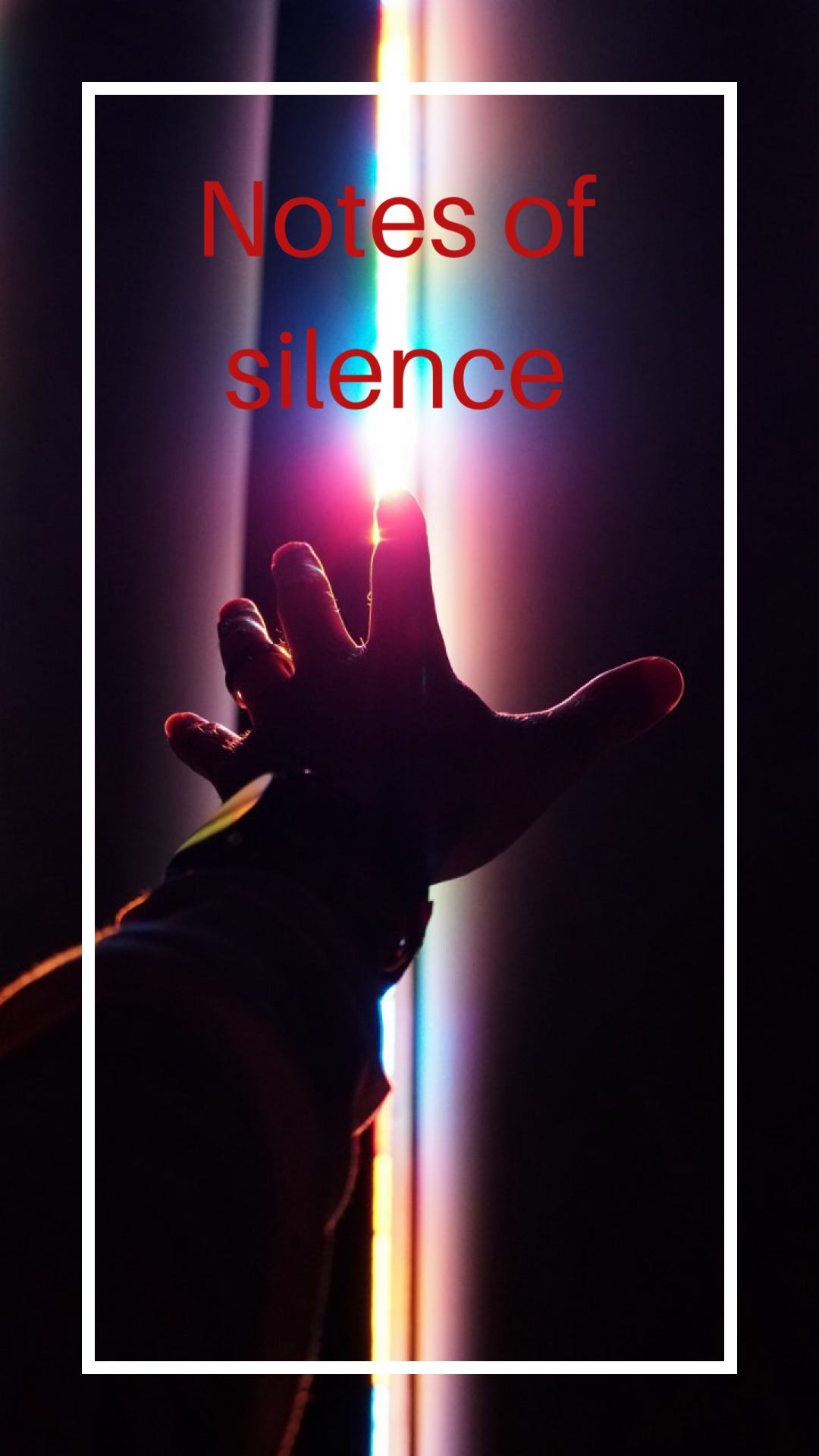 Notes of silence. The concept of energy, finding balance. | by Svetlana ...