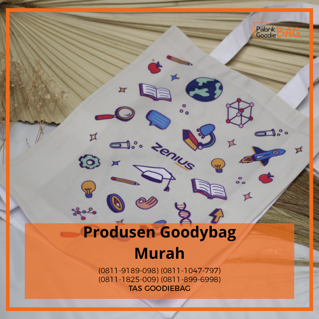 Produsen Goodybag Murah - Pabrik Tas Goody Bag Custom - Medium