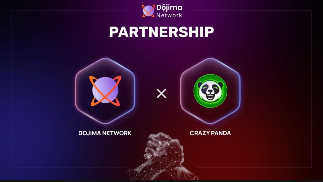 DOJIMA NETWORK PARTNERS WITH CRAZY PANDA | by Dojima Foundation ...