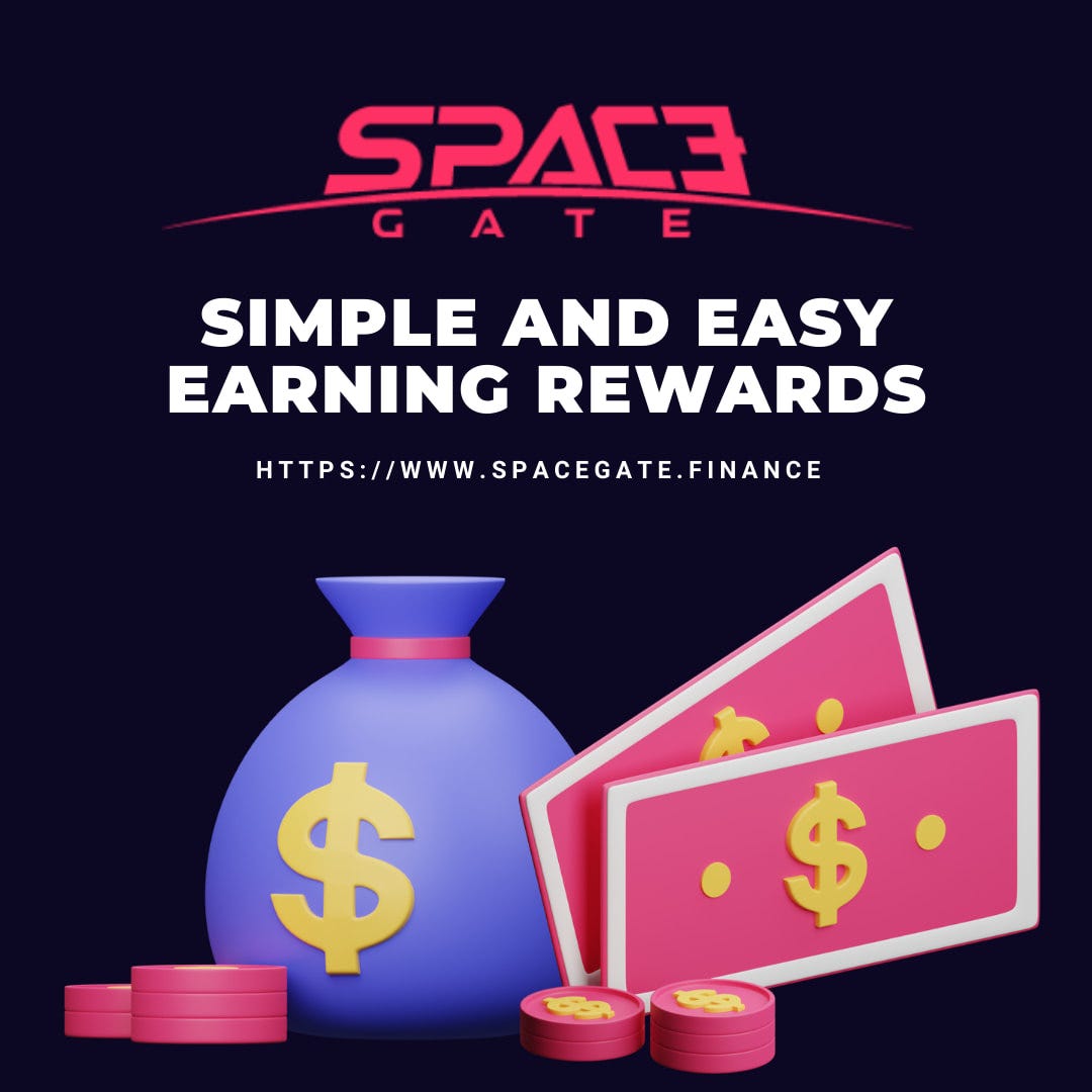 Join SpaceGate today and EARN passively with transparency. One Token Farming, Multi chain, No ...