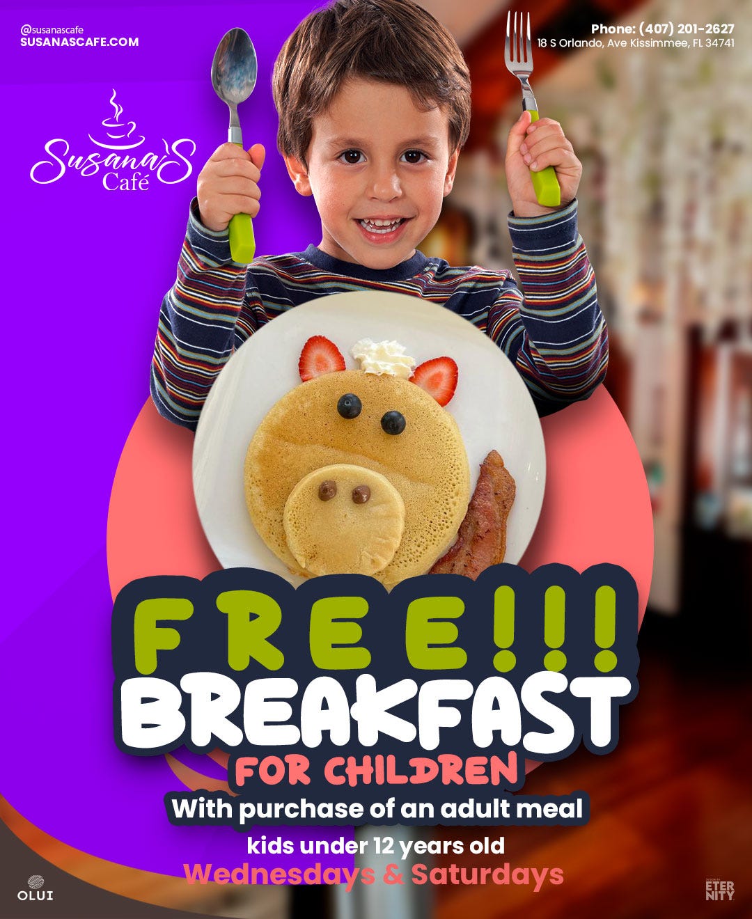 Free breakfast for children - Eternity NEWS - Medium