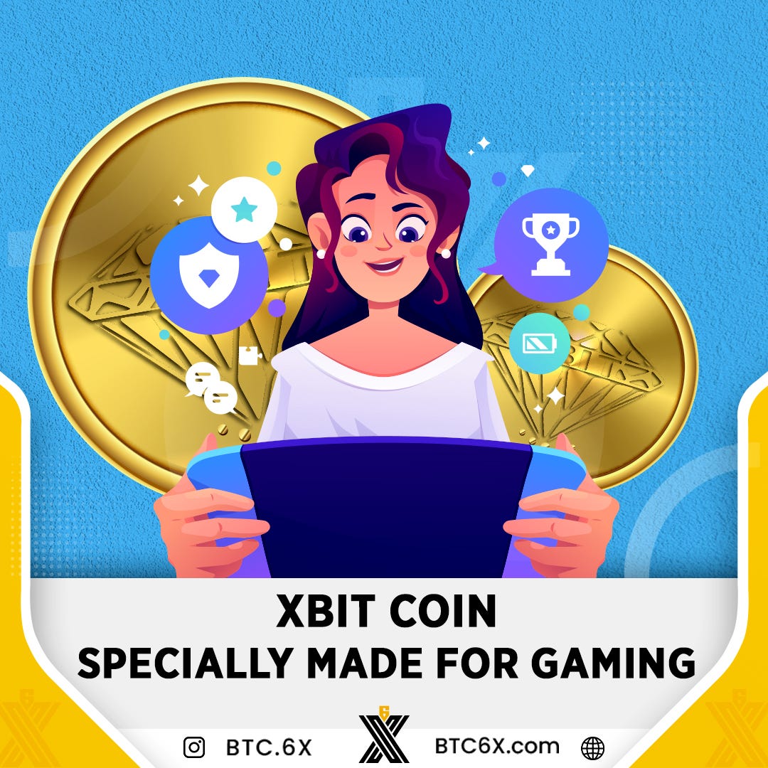 XBIT COIN SPECIALLY MADE FOR GAMING. - PURCOW Exchange - Medium