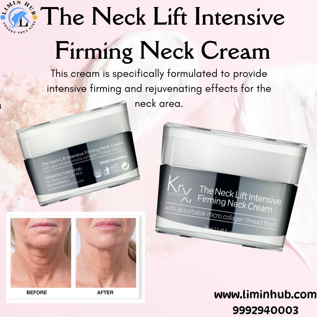 Rejuvenate Your Neck with Krx Aesthetics’ Neck Lift Intensive Firming ...