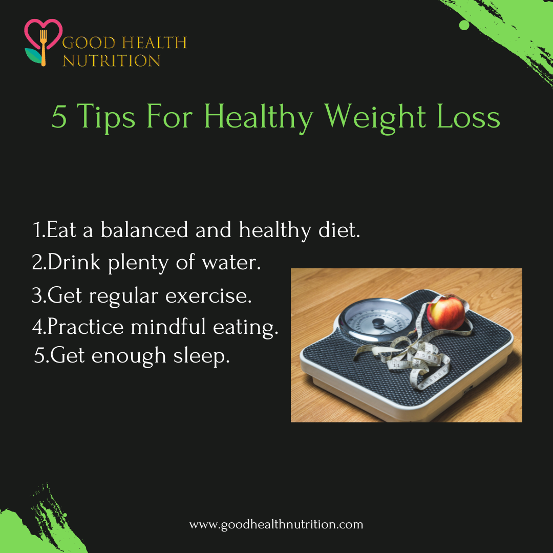 5 Tips For Healthy Weight loss - Infoselva - Medium