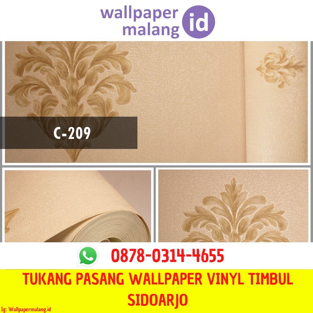 TUKANG PASANG WALLPAPER VINYL TIMBUL SIDOARJO | by jasapasang ...