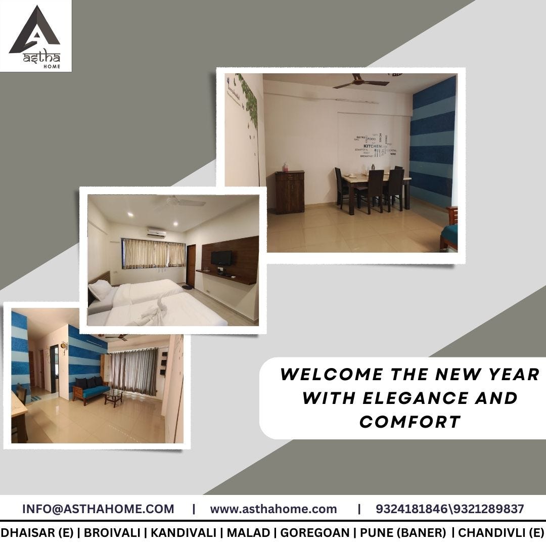 Short Term Rental Apartment in Oberoi Commerz 2 - Service apartment ...