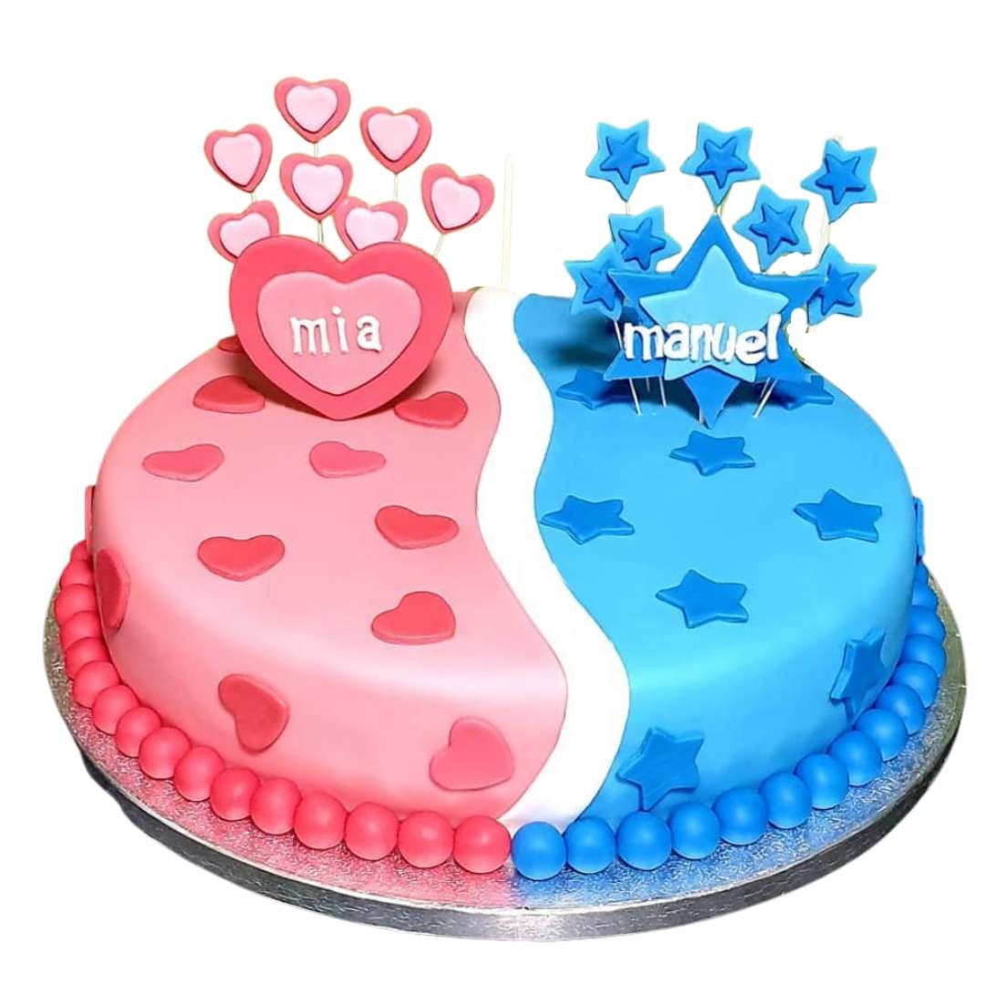 Gender Cake - Cakesbakesuk - Medium