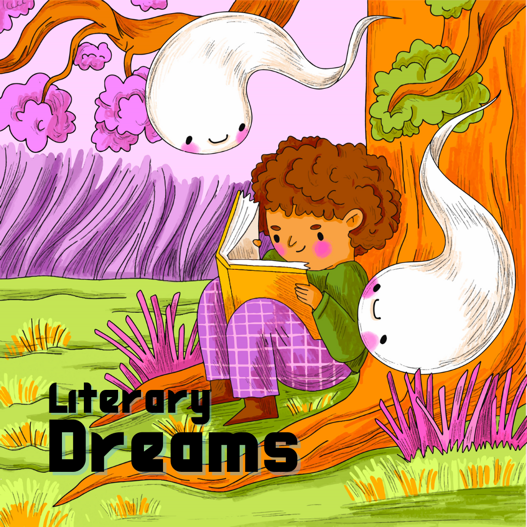 Literary Dreams. In a cozy corner of her room, bathed in… | by ...