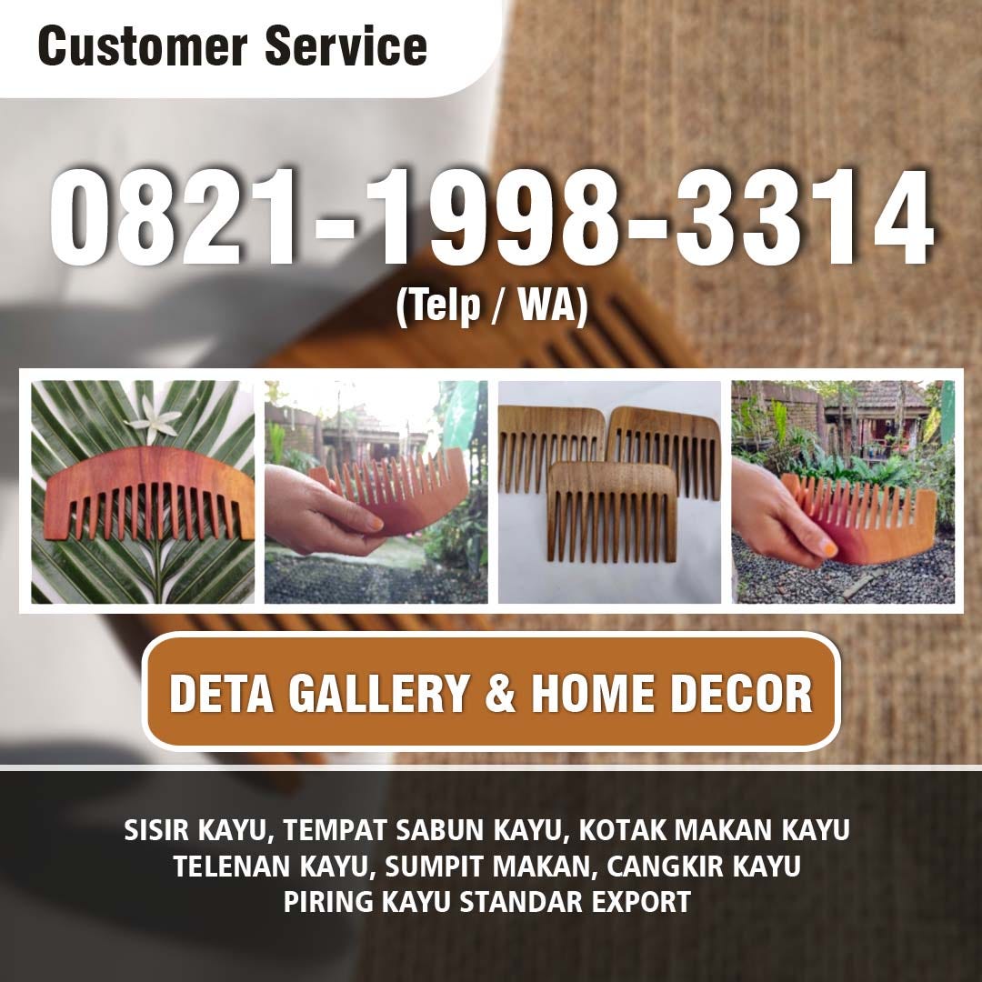 HUB. 0821–1998–3314 Jenis Jenis Sisir Rambut | by Souvenirsisirkayu ...