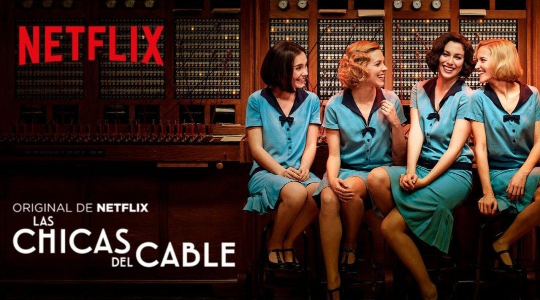 As telefonistas da vida real versus as do filme “Las Chicas Del Cable ...