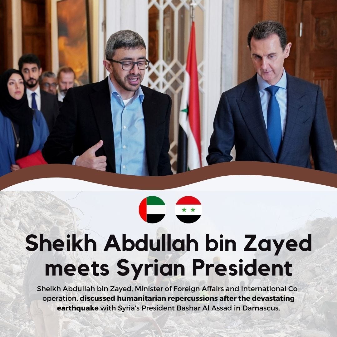 UAE’S SHEIKH ABDULLAH BIN ZAYED SHOWS COMMITMENT TO HUMANITARIAN AID ...