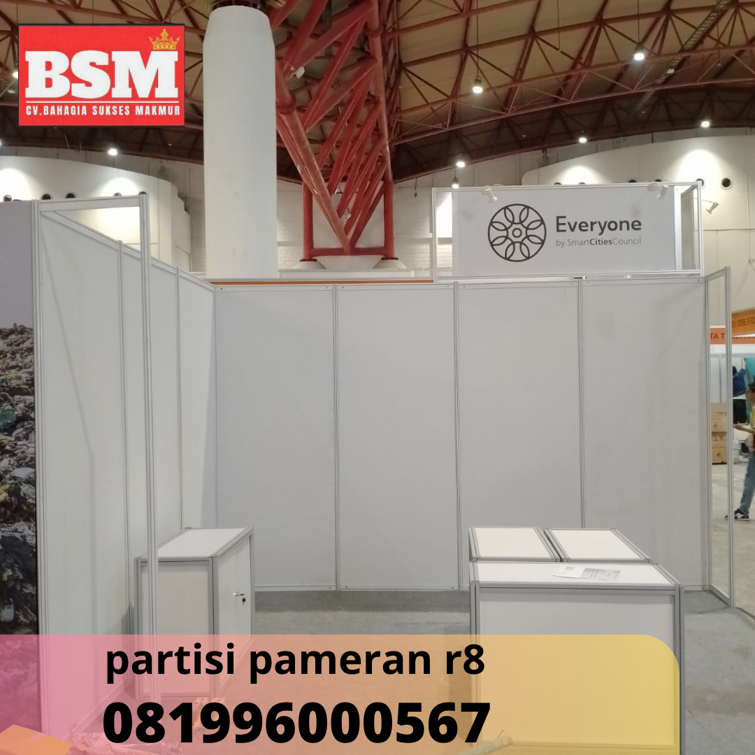 pusat penyewaan partisi pameran jabodetabek - partisi pameran tangerang - Medium