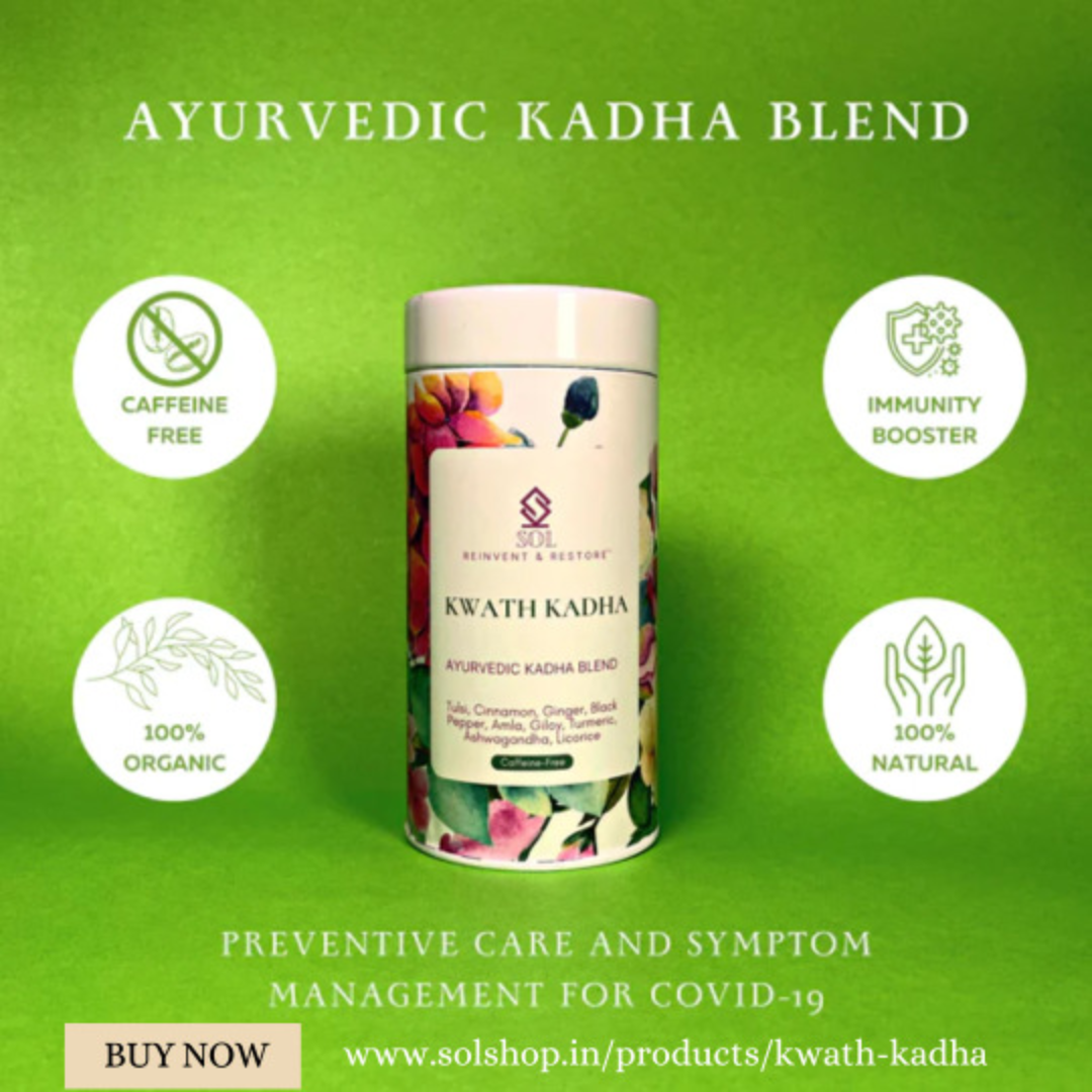 Buy AYURVEDIC KWATH KADHA — Solshop - Solshop - Medium