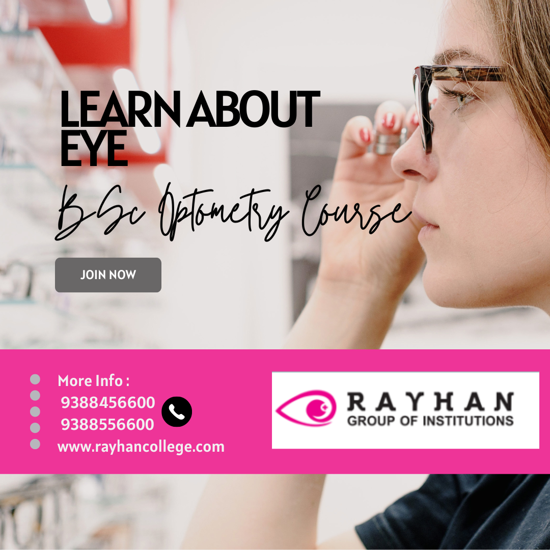 Career prospects after completing BSc Optometry from a Kerala college ...