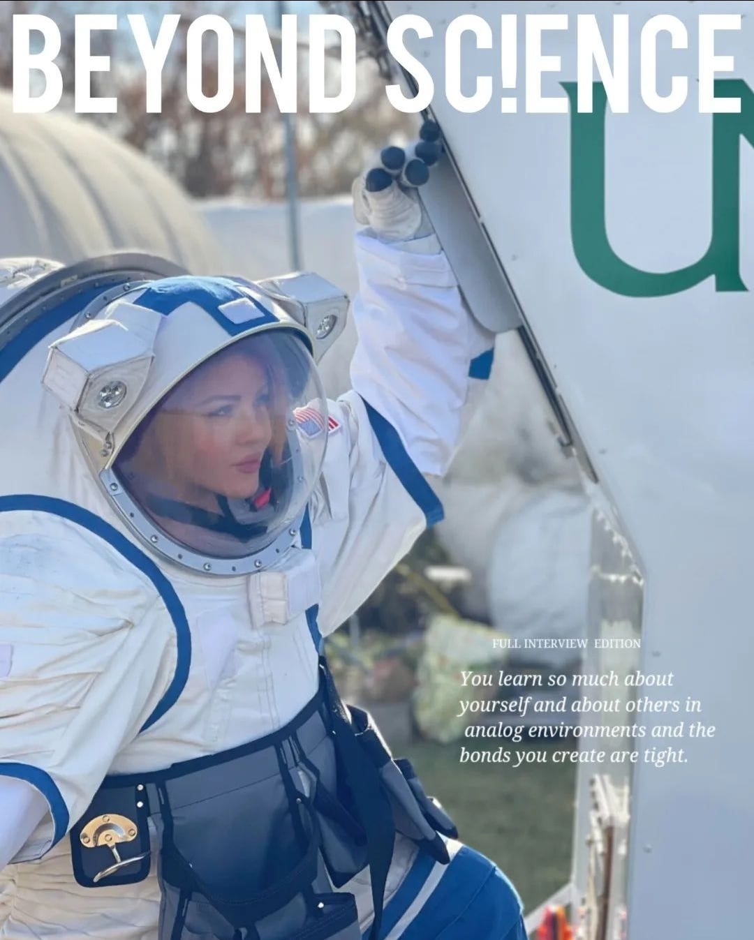 featuring Martina (Analog Astronaut) | by BEYOND SC!ENCE magazine | Medium