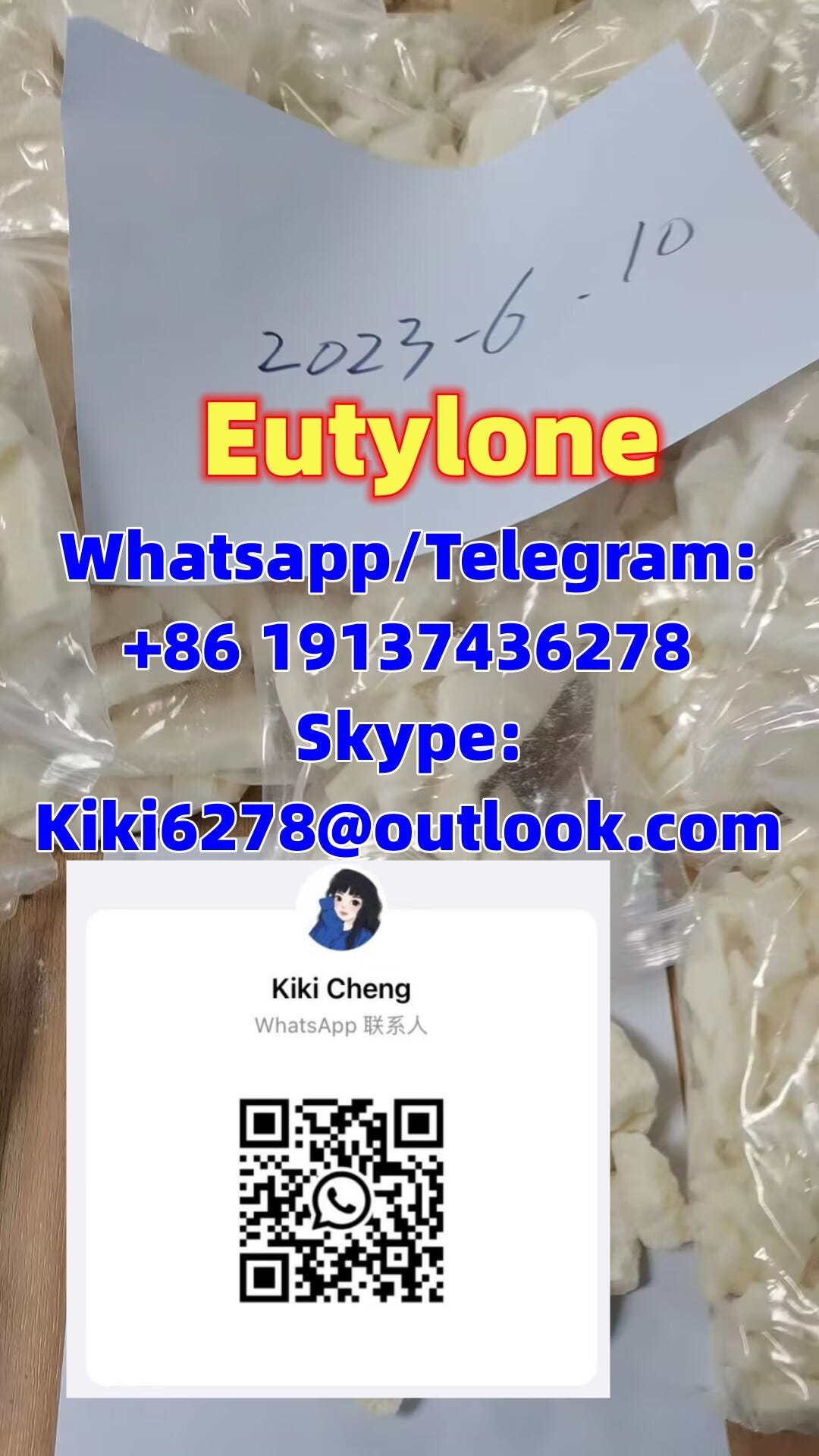 WhatsApp: +86 19137436278 White eutylone mdma molly 3mmc safe delivery ...